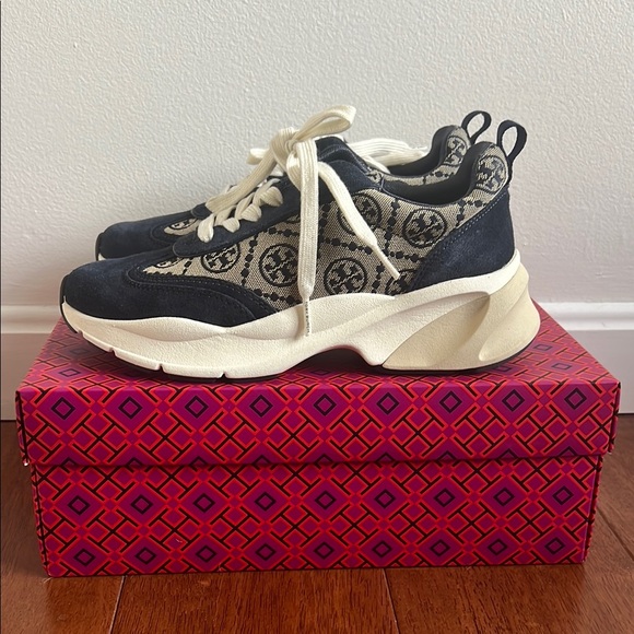 Tory Burch | Shoes | Tory Burch Monogram Good Luck Trainer | Poshmark